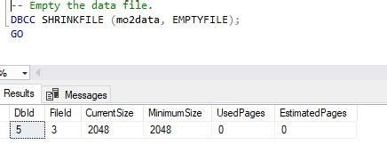 Migrate Data From Mdf File To Ndf File In Same Filegroup In SQL Server MSSQLDiaries