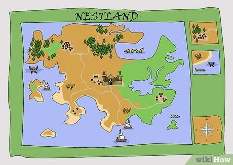 How To Create A Mythical World Map 9 Steps With Pictures