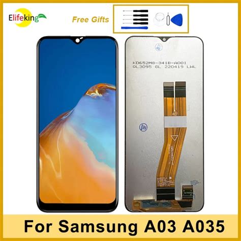 For Samsung Galaxy A03 A035 Lcd Display Sm A035f Ds Sm A035f A035m Touch Screen Digitizer