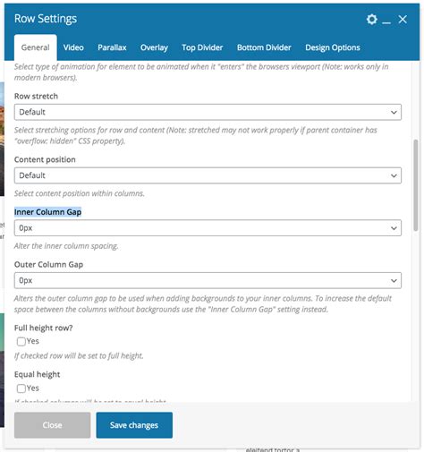 Wpbakery Page Builder Bottom Rowcolumn Margin Total Docs