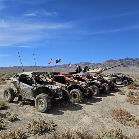 Nevada Desert With The Xrcs Rutv