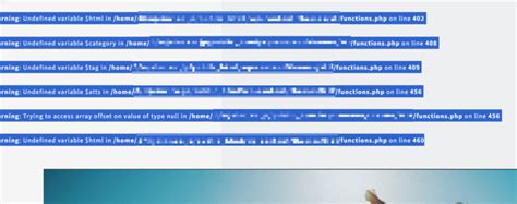 Php Warning Undefined Variable