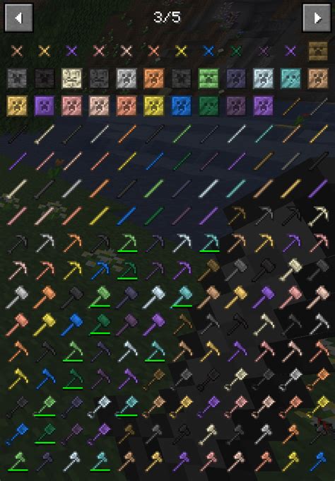 Some Tools And Weapons Missing From The Part Builder · Issue 4359 · Slimeknights