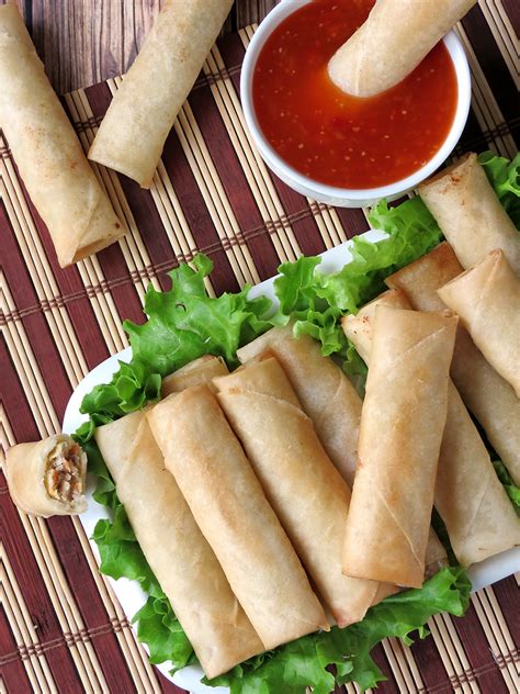 Lumpia Filipino Spring Rolls Yummy Addiction