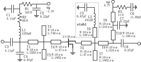 shows the output spectrum when input power of this part is 12 42 dbm at