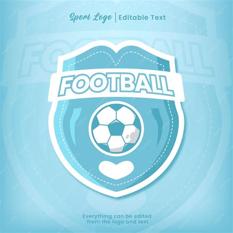 축구 스포츠 로고 및 엠블럼 템플릿 프리미엄 벡터