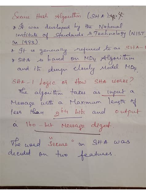 Sha Algorithm Pdf