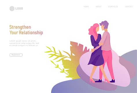 행복한 연인 관계 로맨틱 한 커플 키스 포옹 자전거 타기 걷기 테니스 기타 요가 댄스와 장면 캐릭터 발렌타인 데이 세트입니다 다채로운 벡터 Html에 대한 스톡 벡터 아트