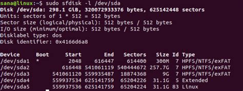 Commands To Check Hard Disk Partitions And Disk Space On Ubuntu