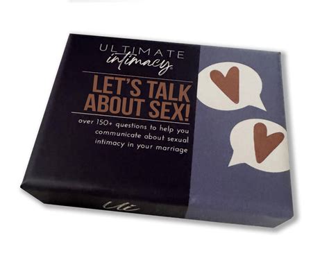 New Lets Talk About Sex Ultimate Intimacy Products