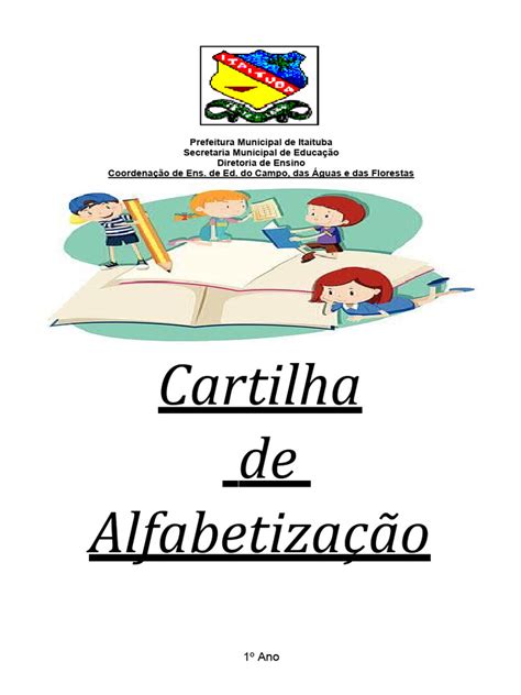 Inicio Cartilha De Alfabetização 1º Ano Pdf Alfabetização