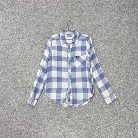 아베크롬비 뉴욕 캐주얼 체크 셔츠 M 세컨웨어헬로마켓