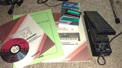 Matrixsynth Casio Cz 1 Cosmo Synthesizer With Extras