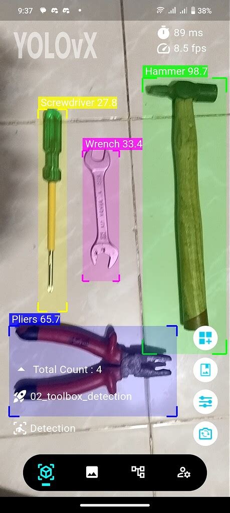 Use Casetoolbox Detection Model Internshipworkshop Yolovx Forum