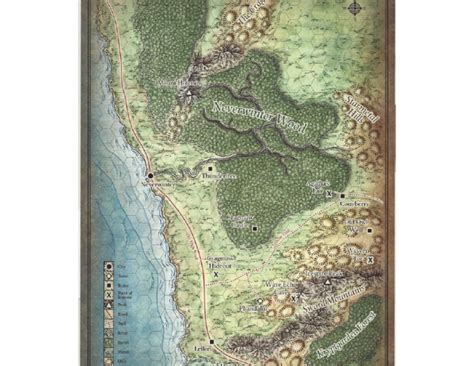Sword Coast Map Pdf