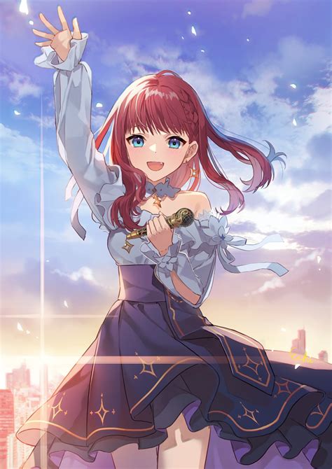 Asahina Akane Nijisanji Drawn By Eihi Danbooru