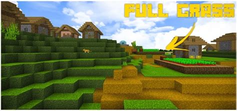 Full Grass Textures Texture Pack For Minecraft