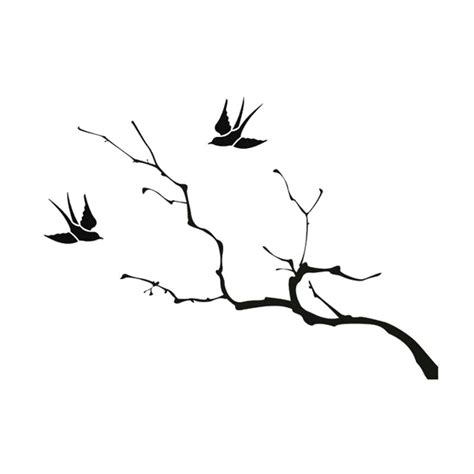 Branch Stencil Etsy