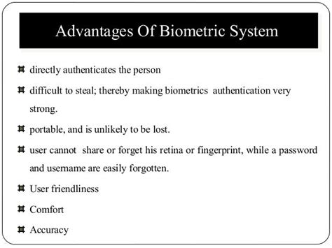 Bio-metrics Authentication Technique