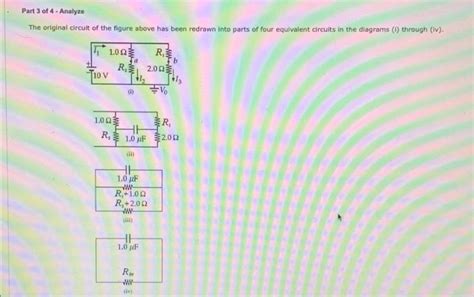 solved tutorial exercise the circuit in the figure below has