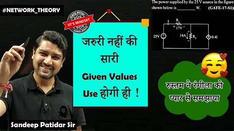 Lec 16 Gate 2017 Ee Iit Mindset Series Networktheory Gcentrickapp