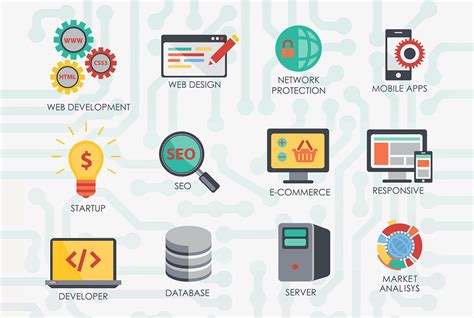 Programmer Software Developer Icons An Outline Icon By Lemberg Vector