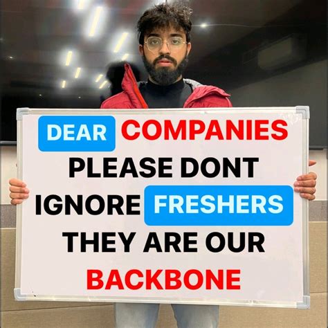 Rahul Singh On Linkedin Freshers Job Education India Freshers