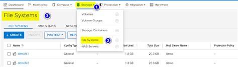 How To Create A Snapshot Of A File System On Dell Powerstore