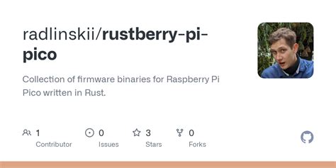 Github Radlinskii Rustberry Pi Pico Collection Of Firmware Binaries