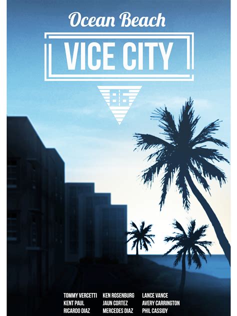 Vice City Poster Behance