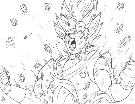 Goku Ssgss Drawing At Getdrawings Free Download
