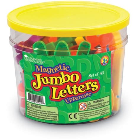 Learning Resources Jumbo Magnetic Uppercase Letters