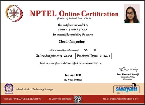 Vidushi Shrivastava On Linkedin Hello Connections 🌟 I Am Excited To Share That I Have Successfully…