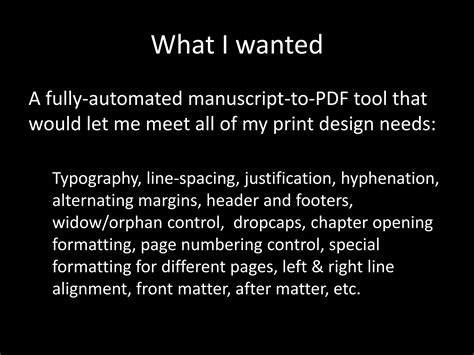 The Third Screen Using Htmlcss To Format For Print Ppt