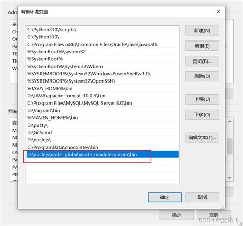 node js安装及环境配置 nodeglobal下没有目录 csdn博客