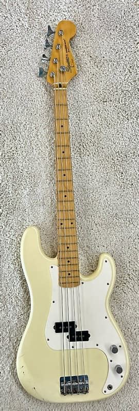 Fender Squier Ii Precision Bass Made In Korea In 1989 With Reverb