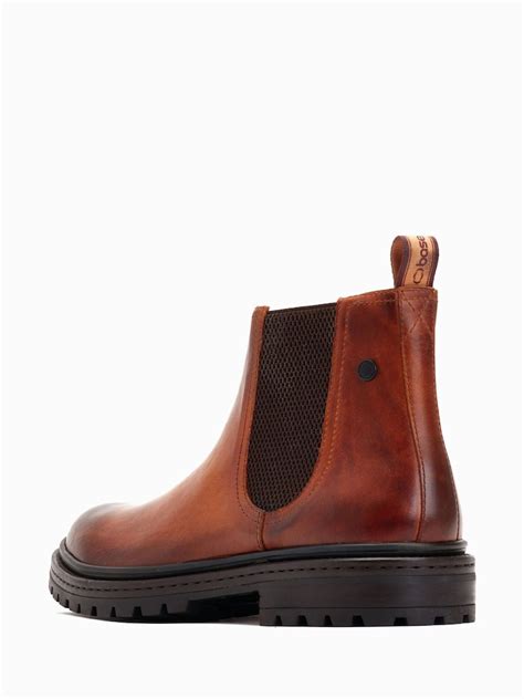 Buy Base London Washed Tan Walsh Pull On Chelsea Boots From The Next Uk