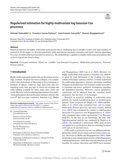 Regularized Estimation For Highly Multivariate Log Gaussian Cox