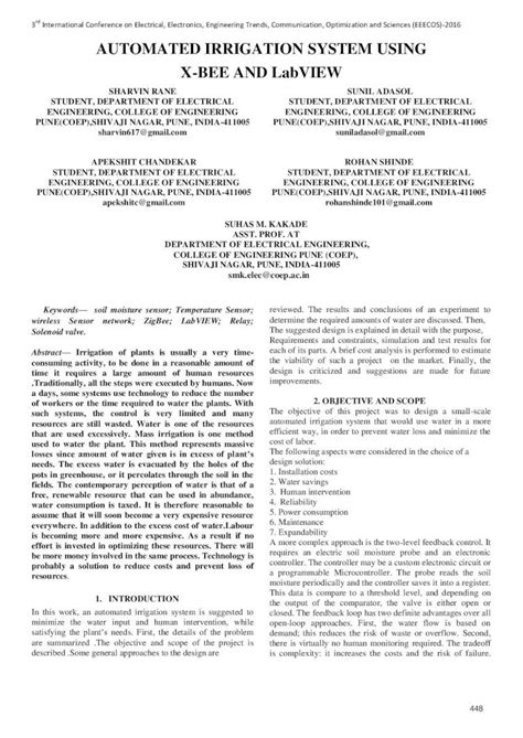 pdf automated irrigation system using x bee and labview dokumen tips