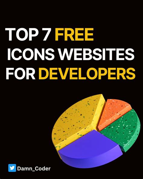 top 7 free icon websites for web developers 🧵↓ المسلسل من d coder