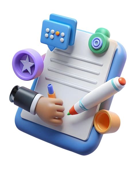 3d Ai Robot And Quality Assurance System Icons For Vector Designs On White Background Premium