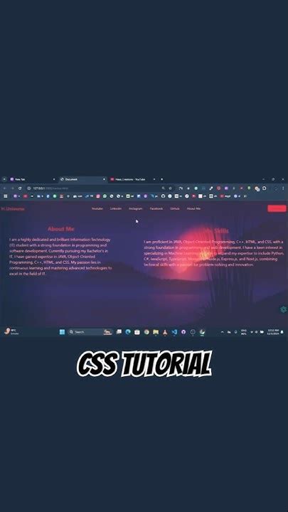 How To Use A Pic As A Background In Css Subscribe Codingthirst Youtube