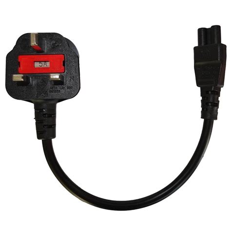 Uk Netzkabel Netzstecker 5a Auf Mickeymouse Buchse C5 30cm Kurze