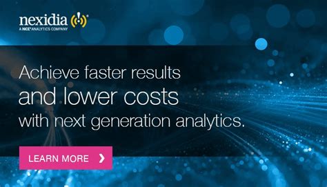 Nice On Linkedin Introducing Nexidia Analytics The Future Of Interactions Analytics Has