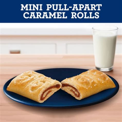 Pillsbury Frozen Mini Cinnis Heat Or Thaw Pull Apart Caramel Rolls 4