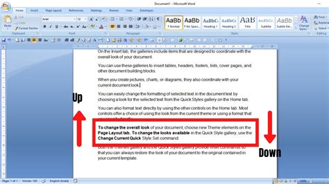 shortcut key to move line and paragraph up and down in ms word youtube