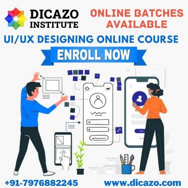 UI UX Design Online Course Animation Graphic Designing Software Training Computer Course