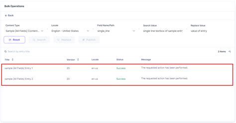 Bulk Operations App Installation Guide Contentstack