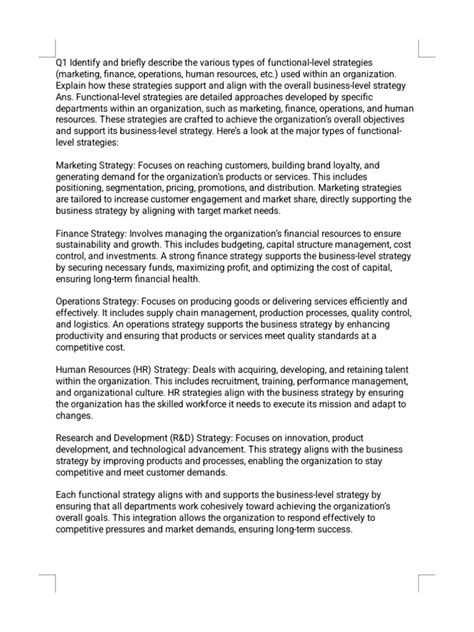 Corporate Strategy Co4 Pdf Strategic Management Marketing