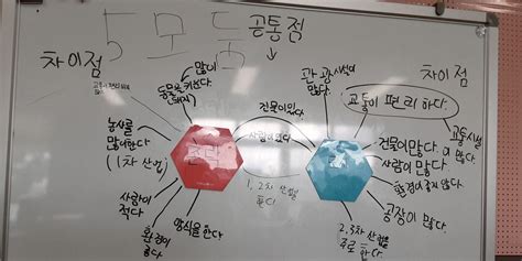 촌락과 도시의 공통점과 차이점